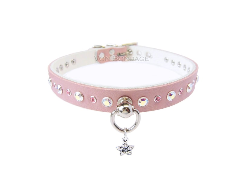 Ddlg Collar BDSM Collar BDSM Choker Pink Daddy Princess - Etsy
