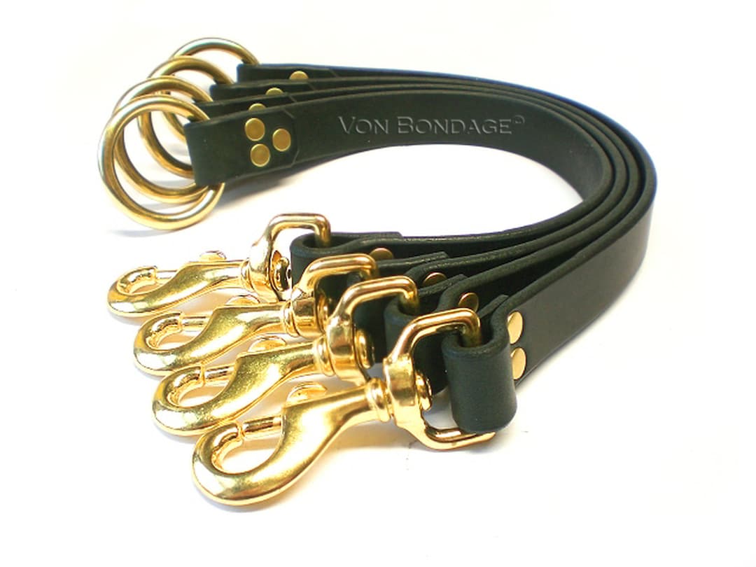 4 Bed Bondage Restraints, Bedpost Straps, BDSM Bed Restraints, Bed ...