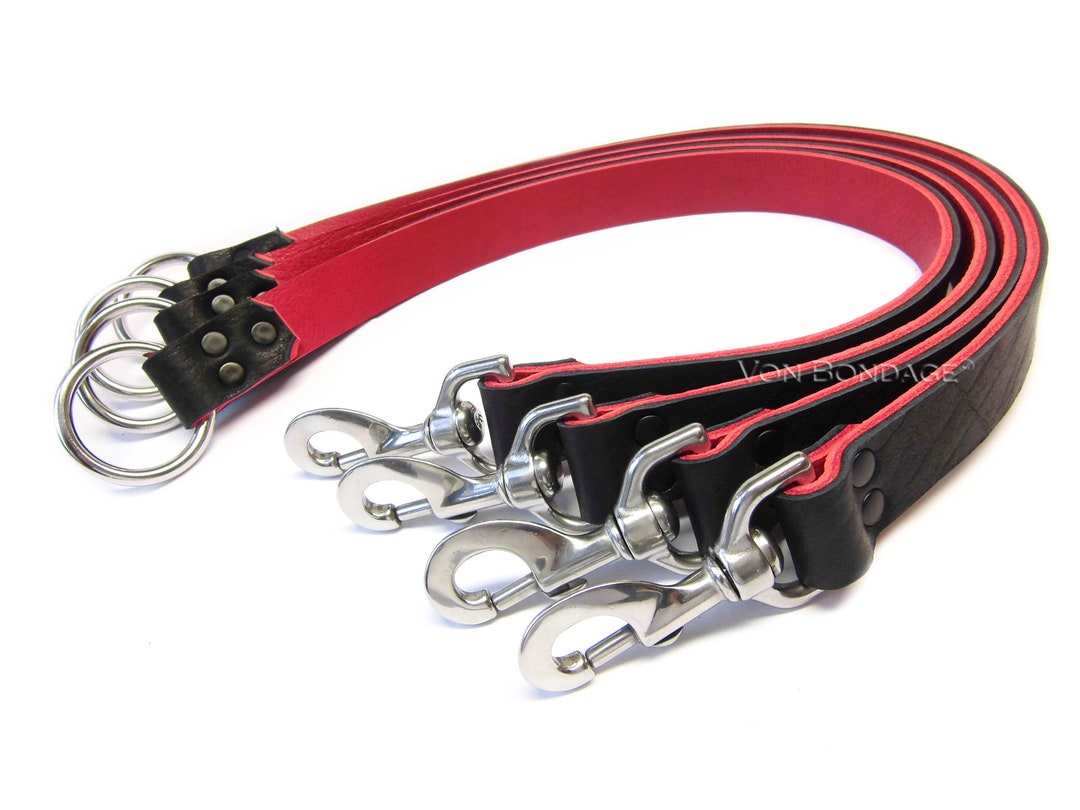 4 Restraint Straps, Bedpost Bondage Straps, BDSM Bed Restraints ...