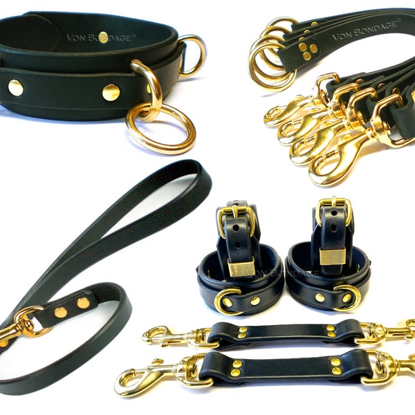 Leather Bed Restraint Kit - Etsy