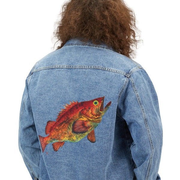 Denim Jacket - Etsy
