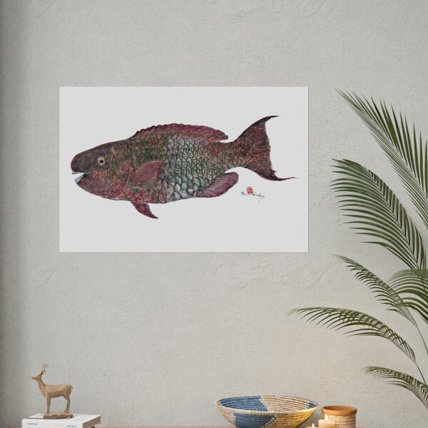 Parrot Fish - Etsy