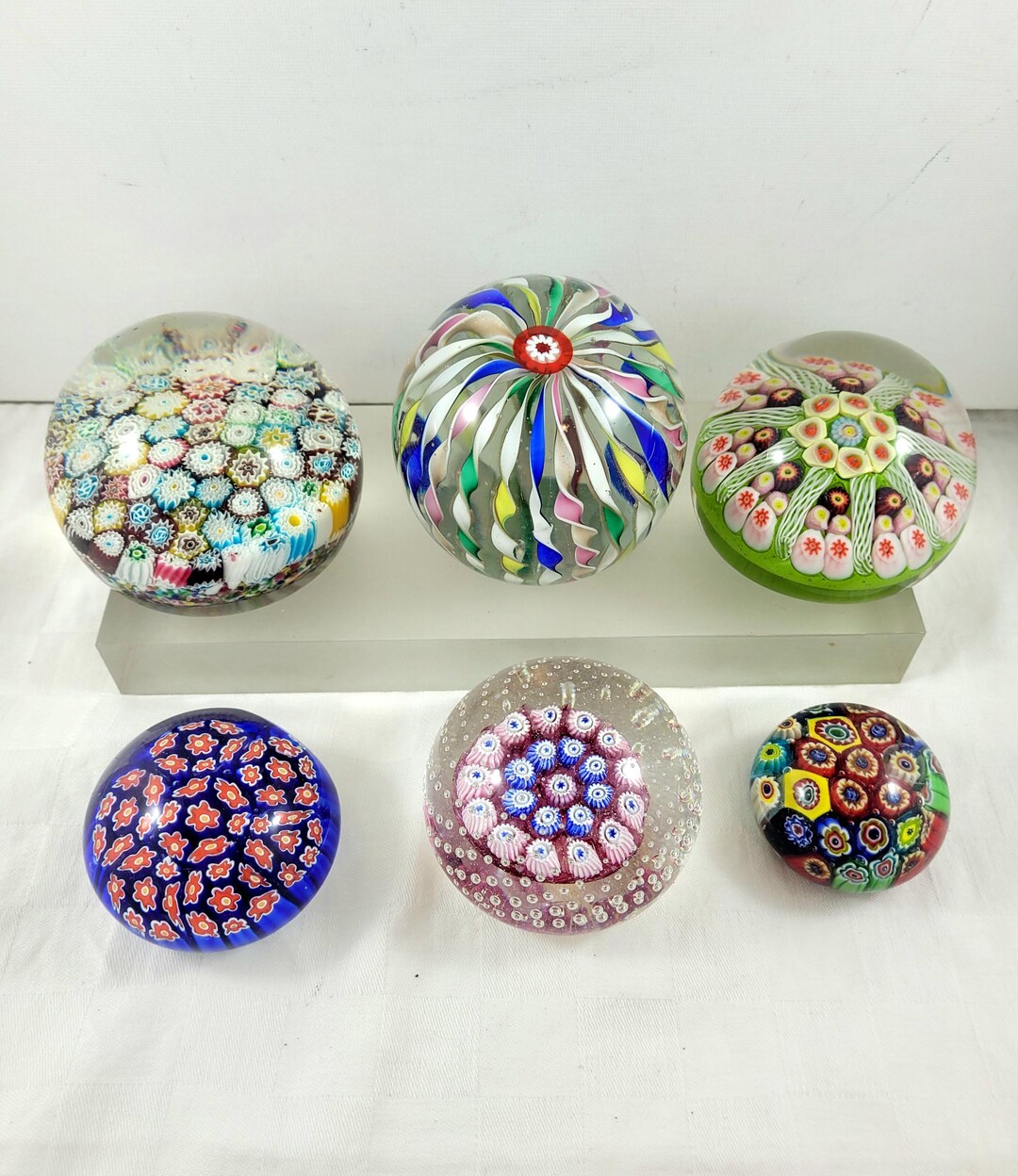 Paperweights A Collection of Art Glass Paperweights Sold Individually ...