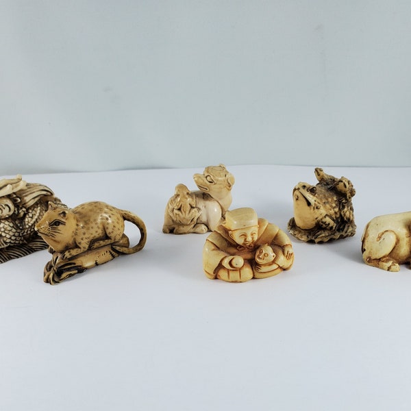 Japanese Netsuke - Etsy