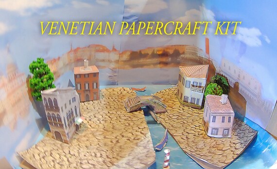 Venetian Papercraft Kit N Scale - Etsy UK