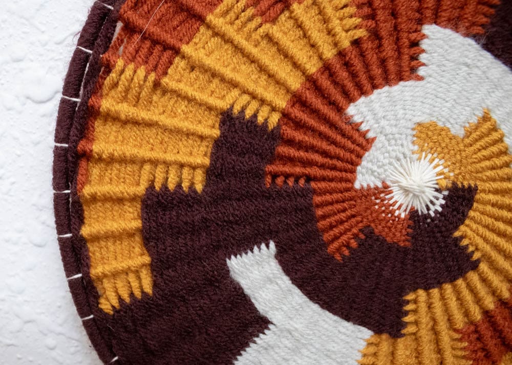 Fall Circle Weaving Wall Art - Etsy