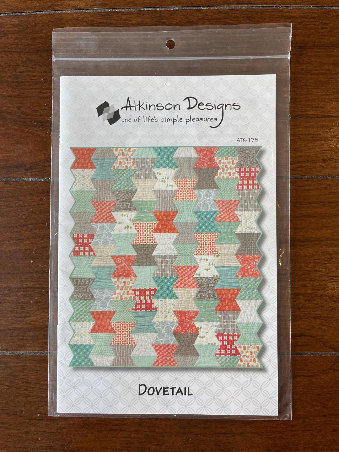 Dovetail Quilt Pattern by the Atkinson Designs; Baby, Lap, Twin and Queen Sizes - Etsy