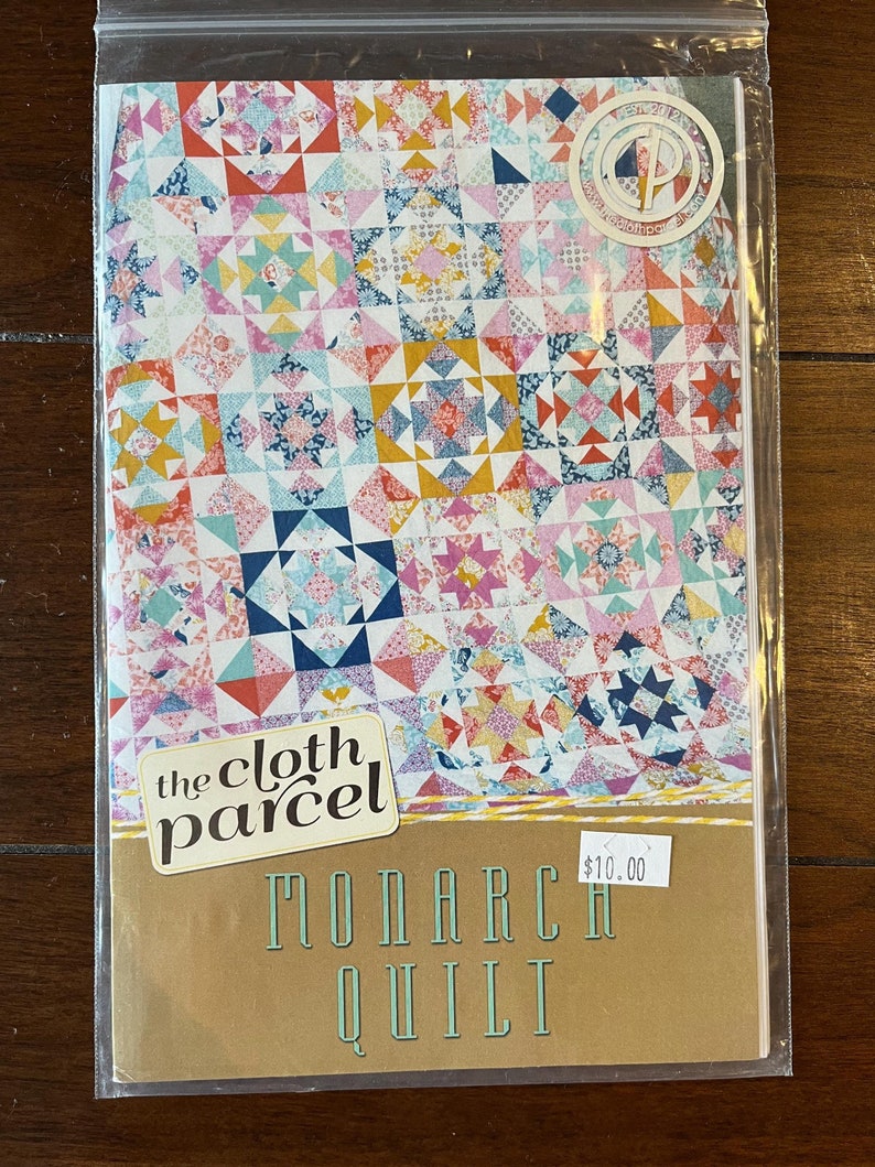 Monarch Quilt Pattern by the Cloth Parcel; Baby, Twin and Queen Sizes ...