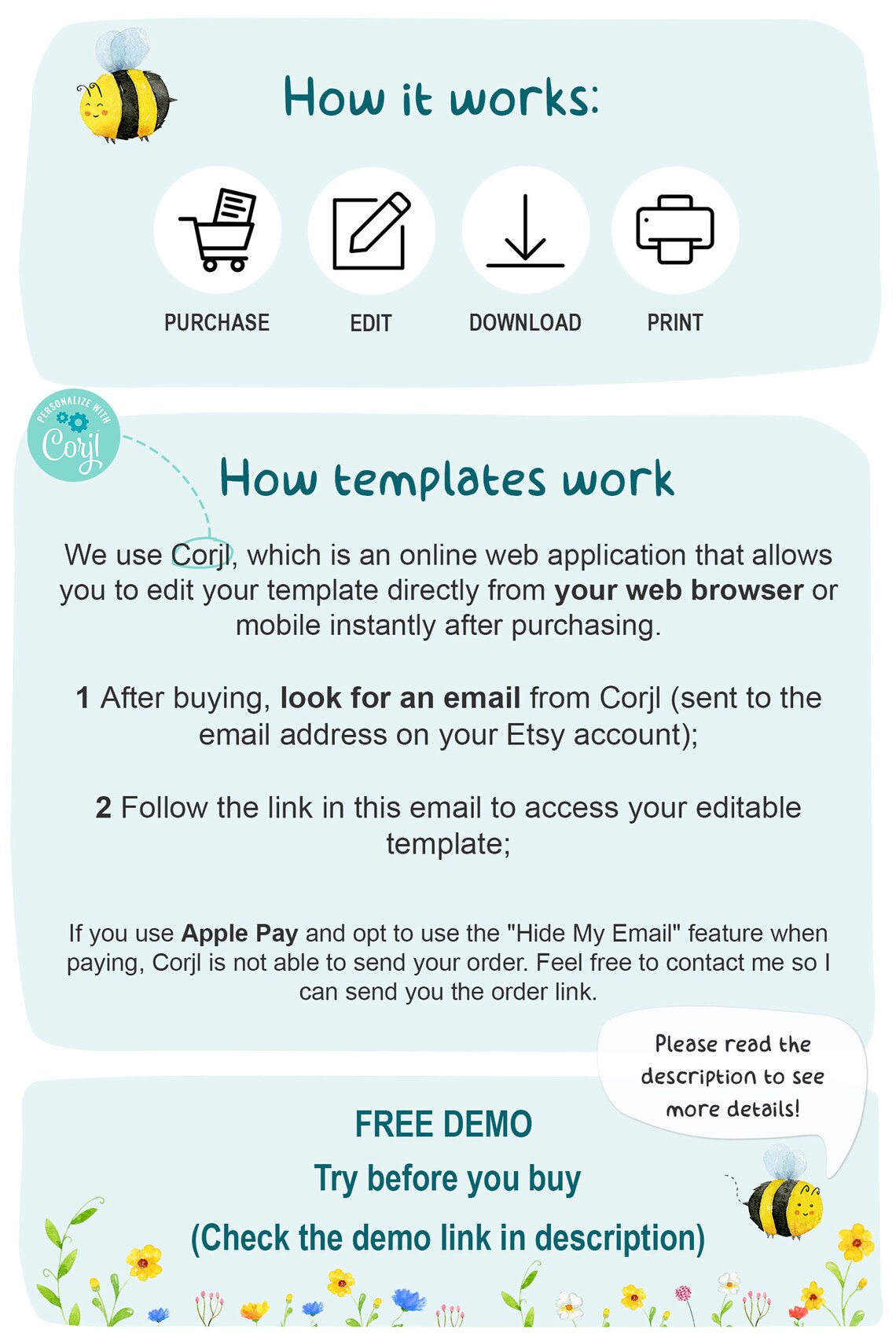 Printable Food Cards Printable Name Cards Place Cards - Etsy