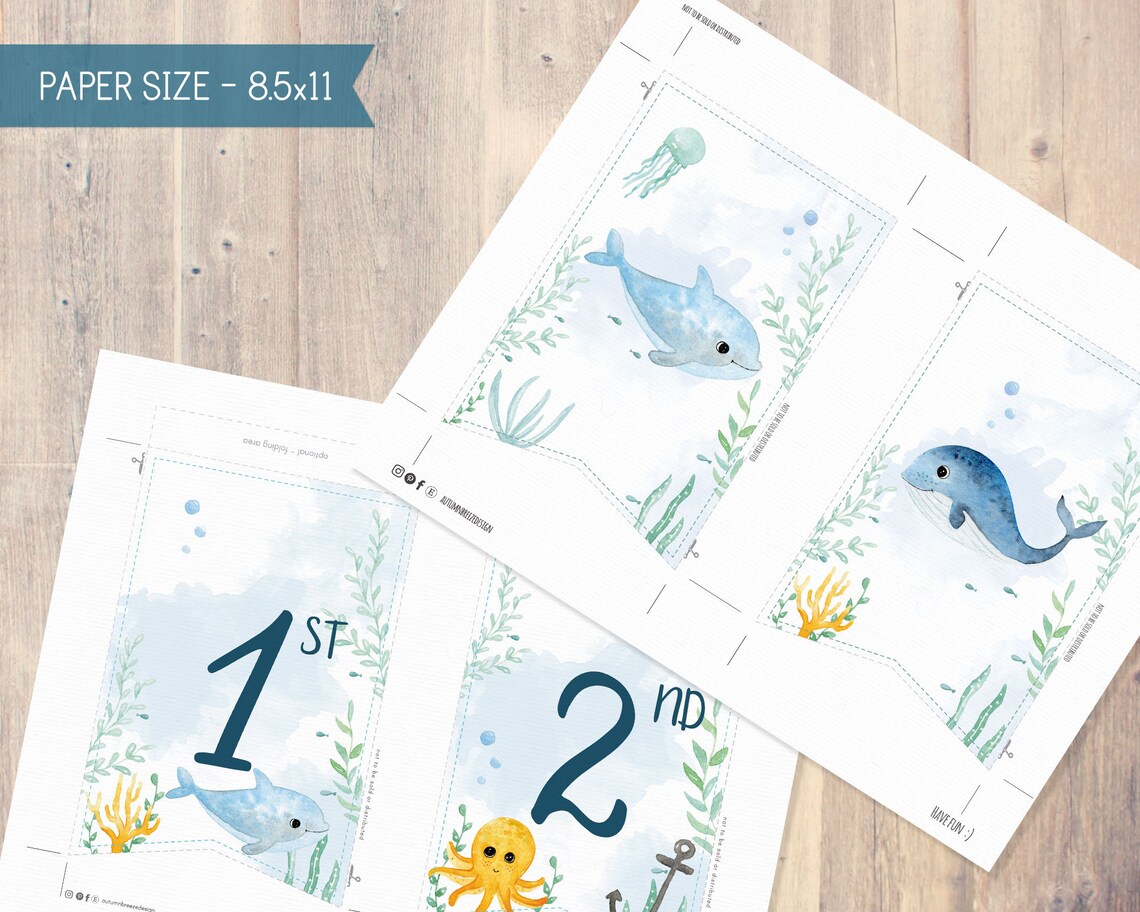 Alphabet Banner With Under the Sea Theme / Birthday Banner | Etsy