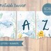 Alphabet Banner With Under the Sea Theme / Birthday Banner - Etsy