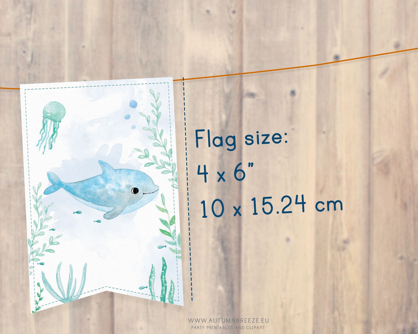 Alphabet Banner With Under the Sea Theme / Birthday Banner With All ...