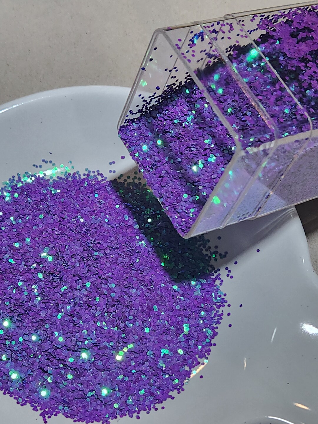Periwinkle Color Iridescent Glitter | 4.5 Ounce Bottle | DIY | Nail ...