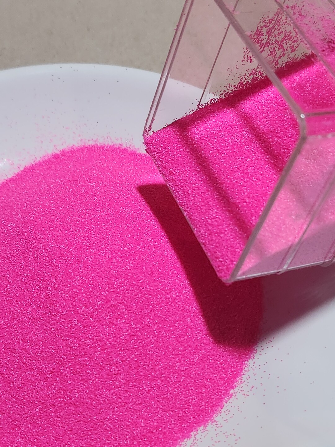 Fuchsia Fluorescent Glitter | Extra Fine Glitter | 4.5 Ounce Bottle ...