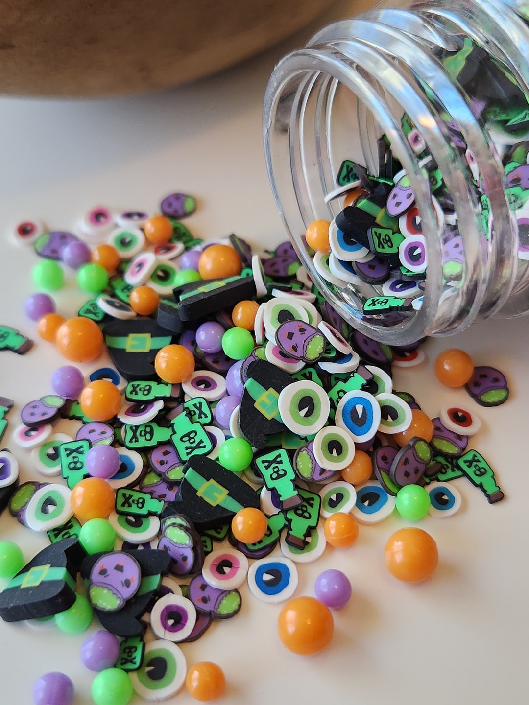 Halloween Fake Sprinkles | Polymer Clay Sprinkles | Fake Bake Supplies ...