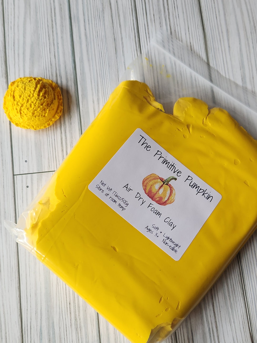 500g Honeycomb Color Air Dry Foam Clay, Fake Bake Supplies, Clay for ...