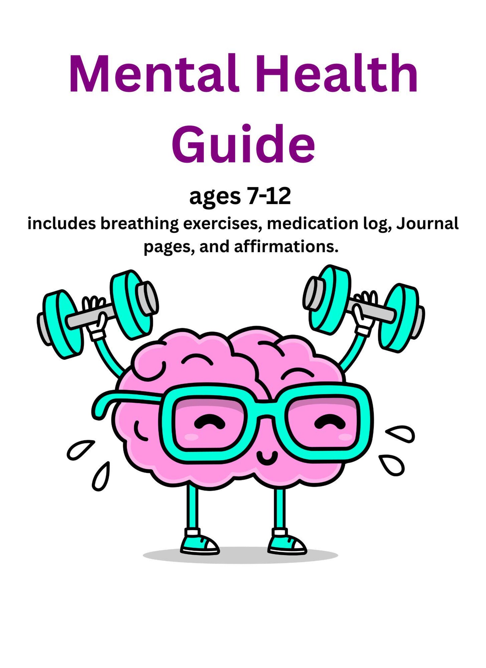 Mental Health Guide Ages 7 -12 - Etsy