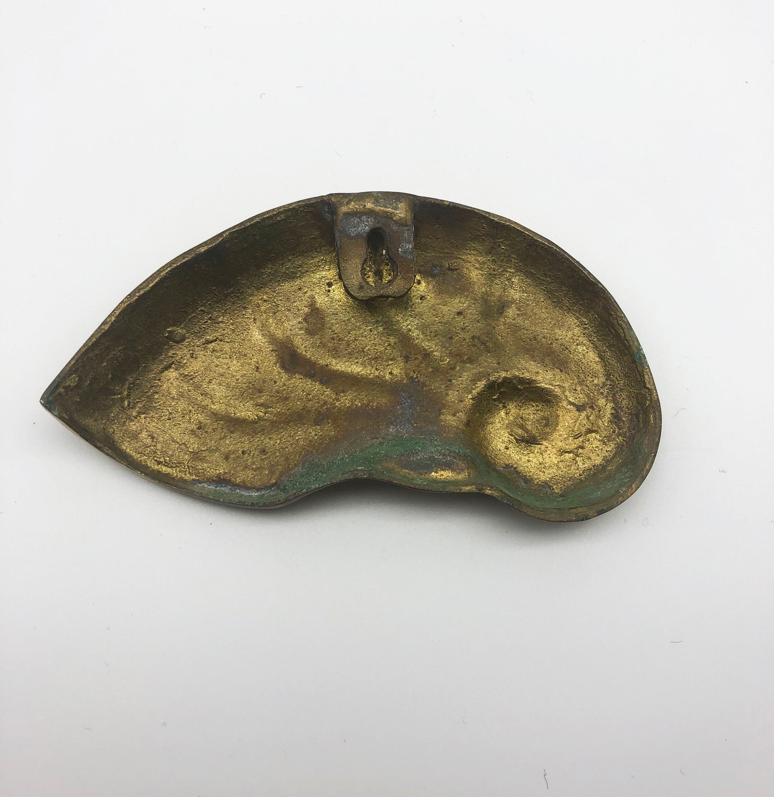 Vintage Solid Brass Nautical Conch, Shell, Starfish, and Seashell Wall ...