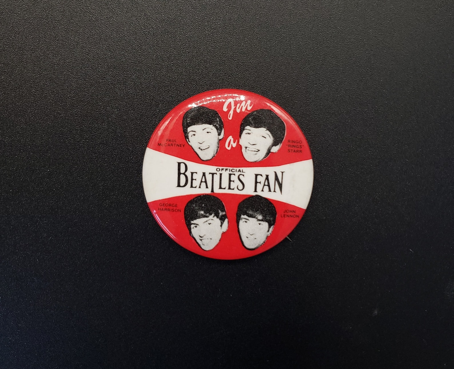 Set of 3 1960s Vintage BEATLES Fan Club PINS / BROOCHES / Be a Beatle ...