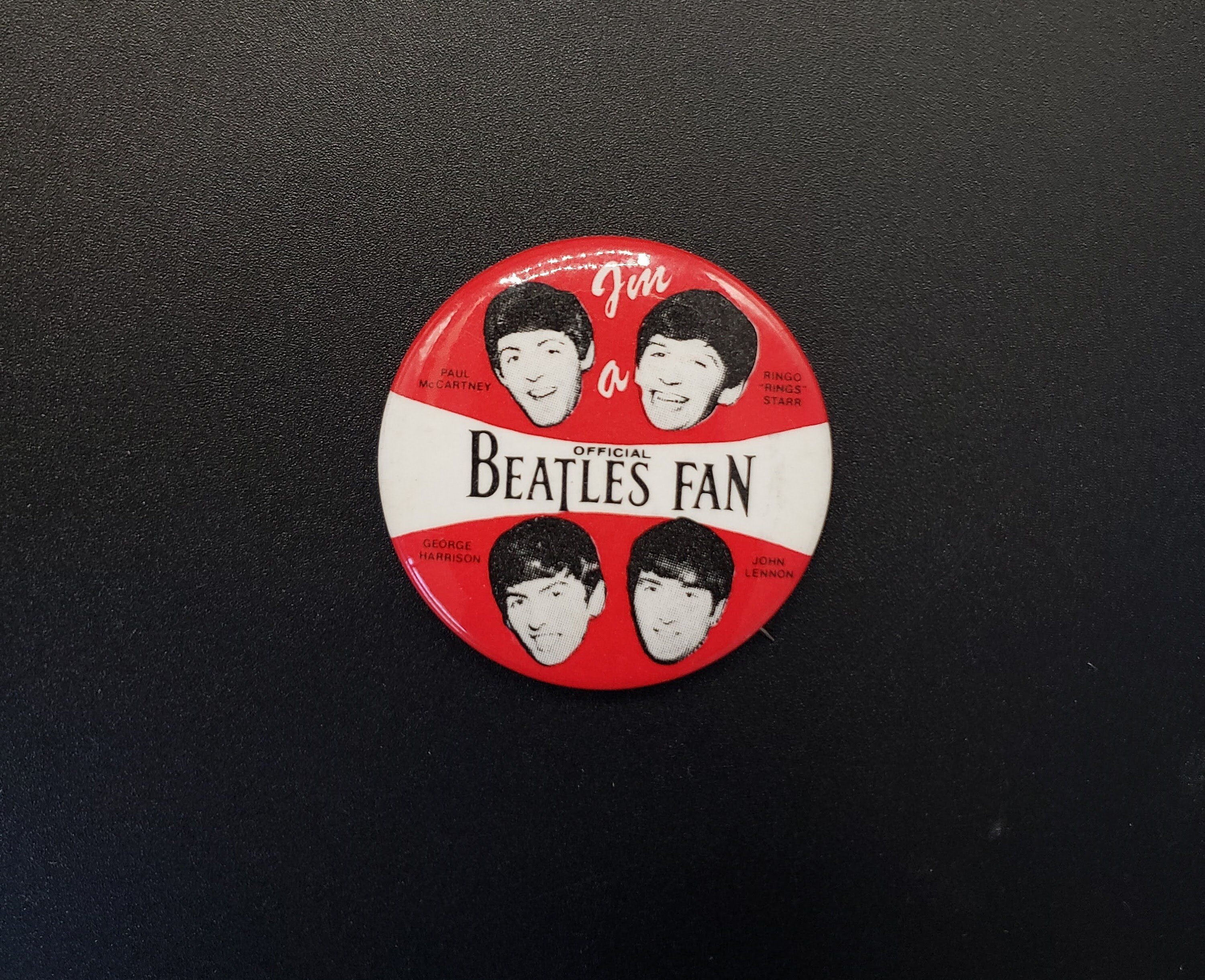 Set of 3 1960s Vintage BEATLES Fan Club PINS / BROOCHES / Be a Beatle ...
