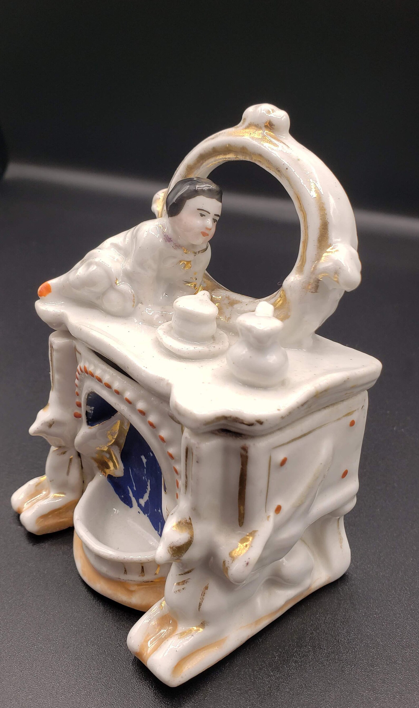 Antique Bisque German FAIRING BOX by Conta Boehme Circa 1900 / - Etsy