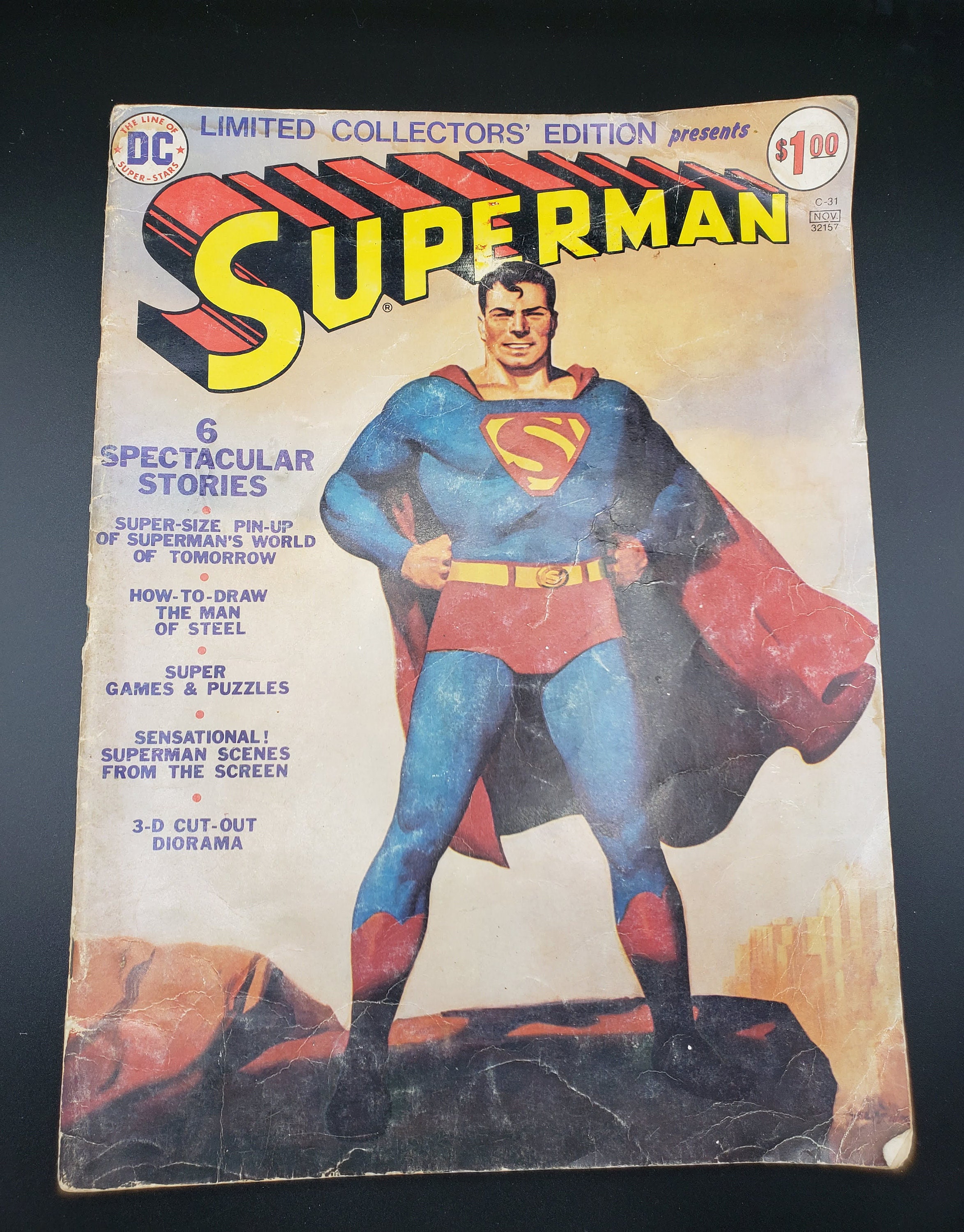 DC Limited Collectors' Edition Superman Comic Book C-31 de noviembre de ...
