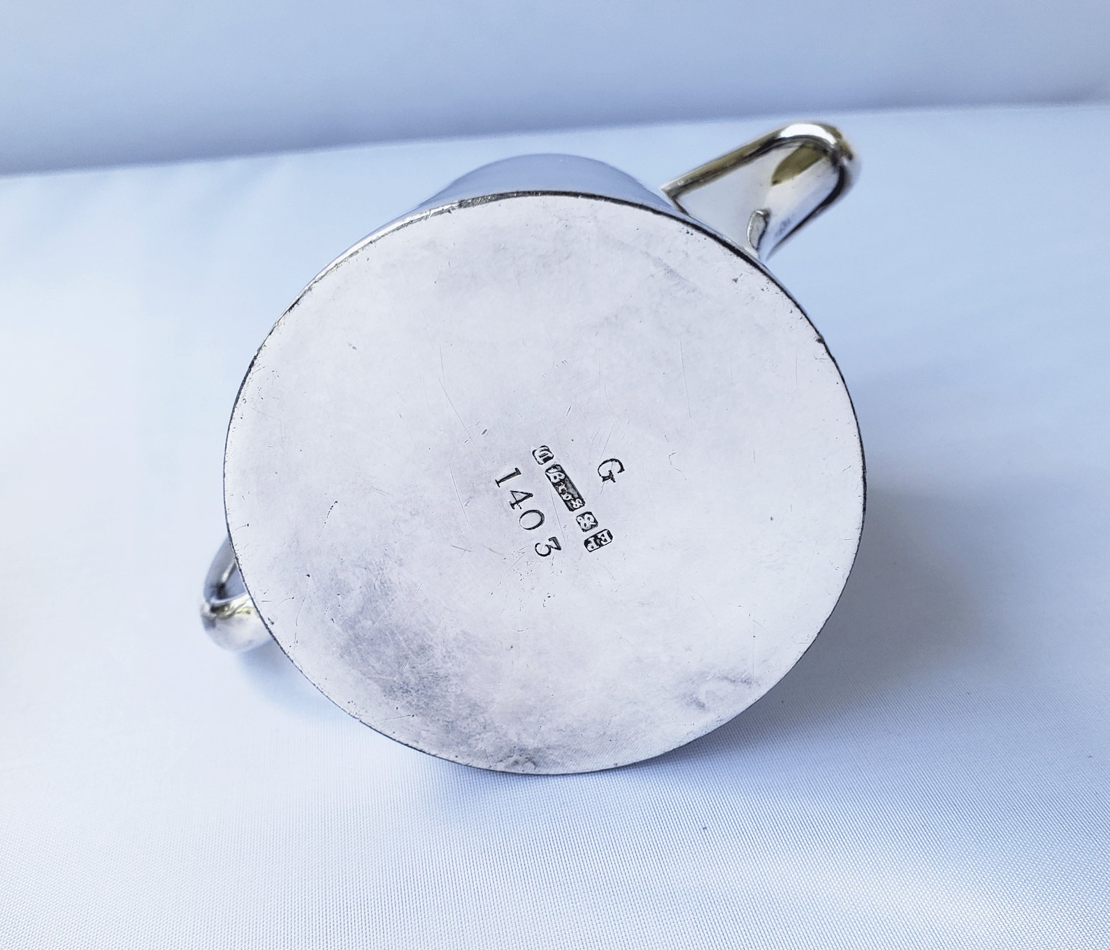 Two STERLING SILVER Cups With Silver Markings / Baby Cup / - Etsy