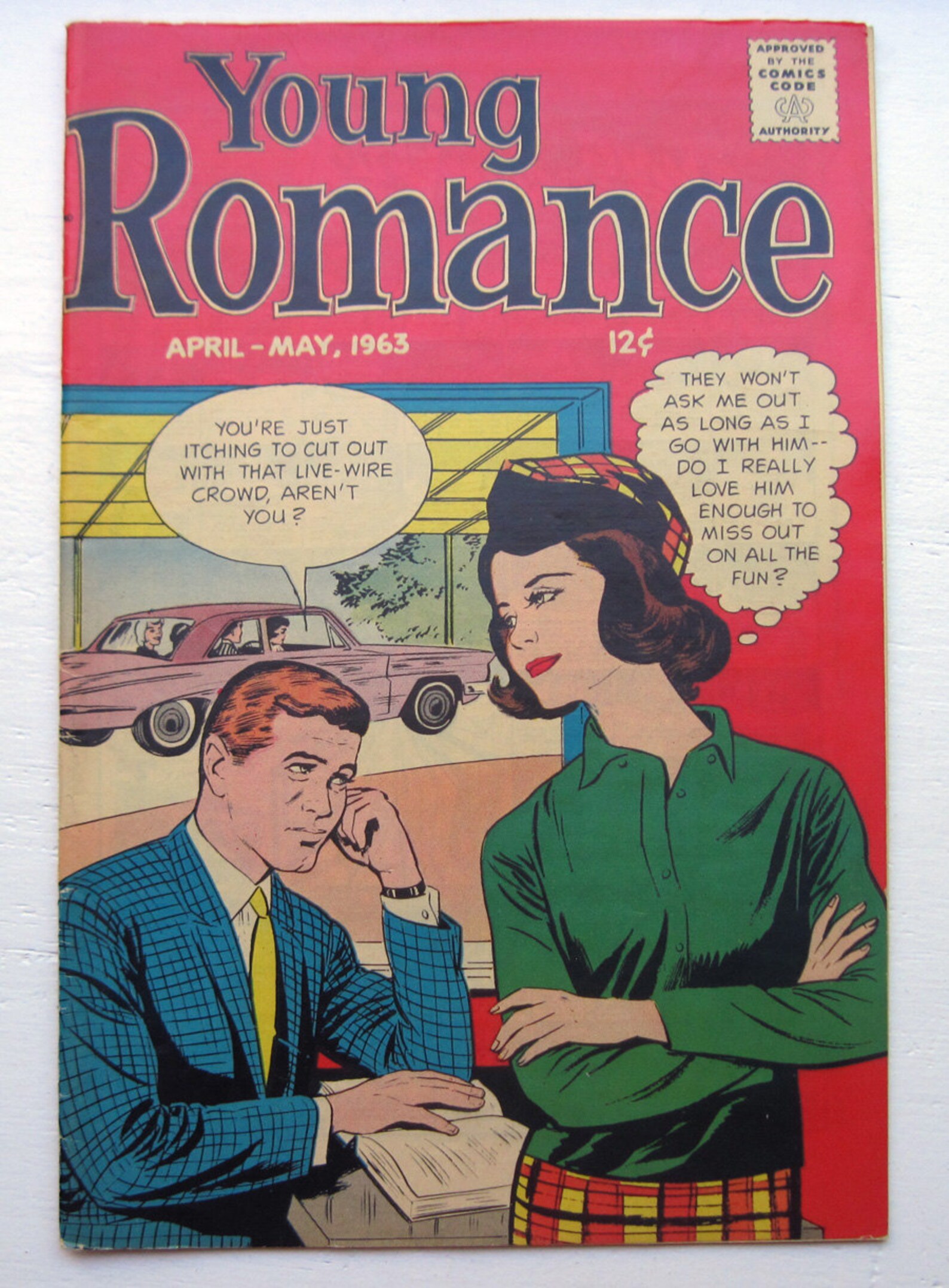 Kitschy Lot of 3 Romance Vintage Comic Books / 1960s DC COMICS Heart ...