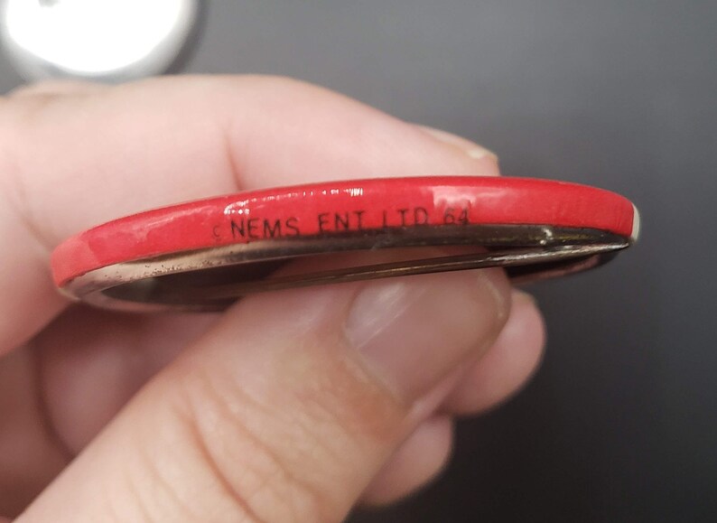 Set of 3 1960s Vintage BEATLES Fan Club PINS / BROOCHES / Be a Beatle ...