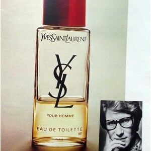 Yves Saint Laurent for Men Cologne Splash 1971 Authentic YSL Fragrance ...