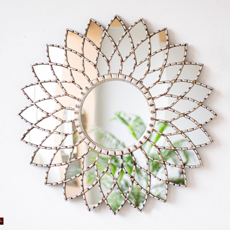 Sunflower Mirror - Etsy