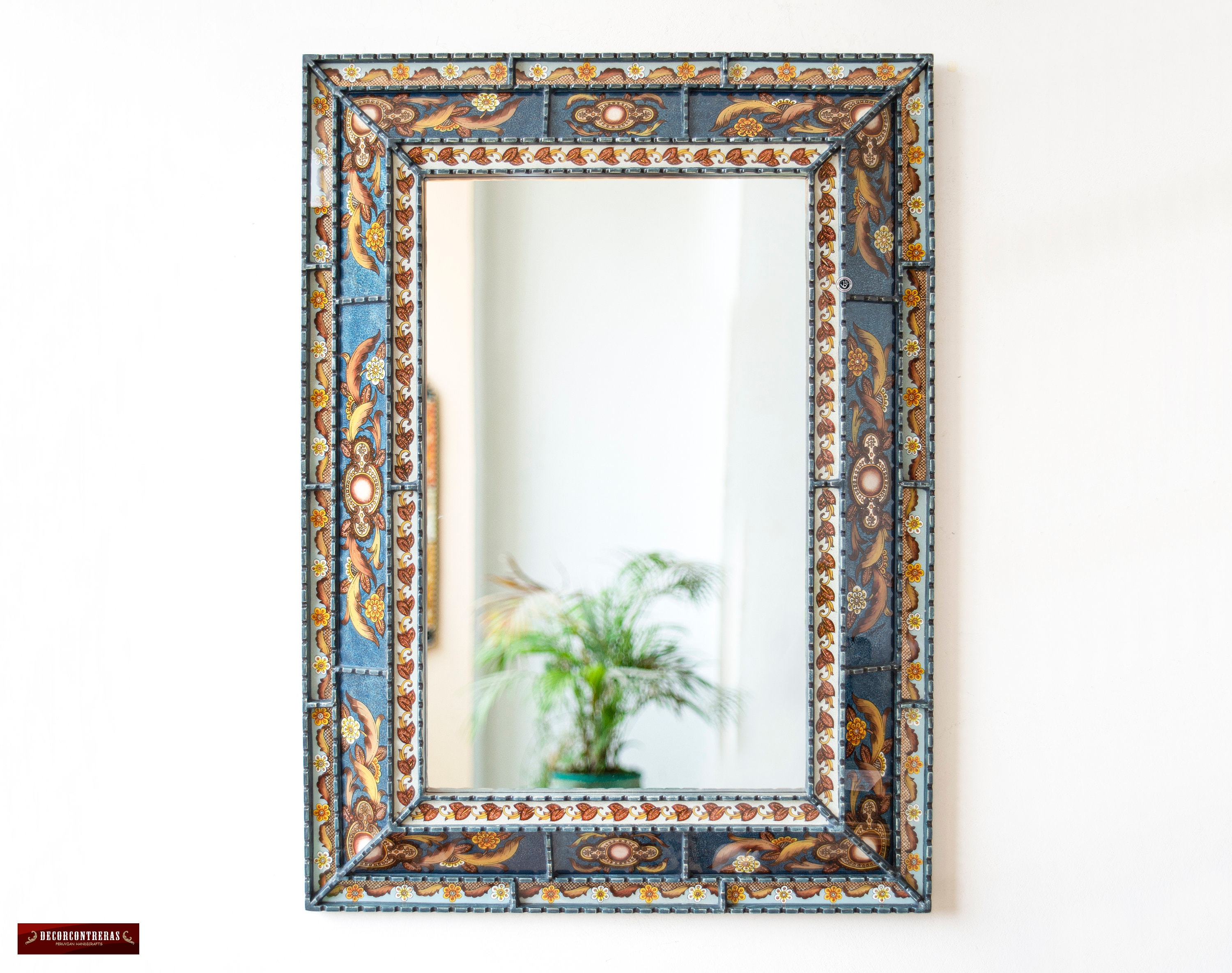 Extra Large Mirror Wall Decorative Ornate Accent Wall Mirror for Living Room Holiday Decor Bathroom Painting on Glass Hanging Wall Mirror Etsy UK