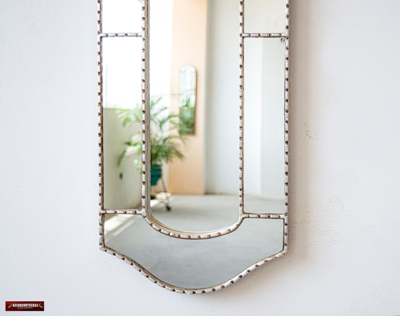 Large Narrow Mirror Wall Decorations Handmade Long Wall - Etsy