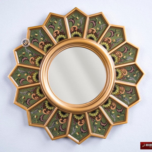 Sunflower Mirror - Etsy