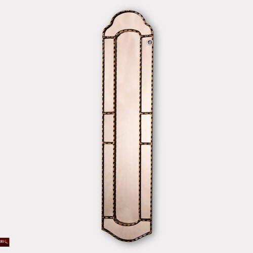 Narrow Rectangular Wall Mirror 35.8 Decorative Long - Etsy