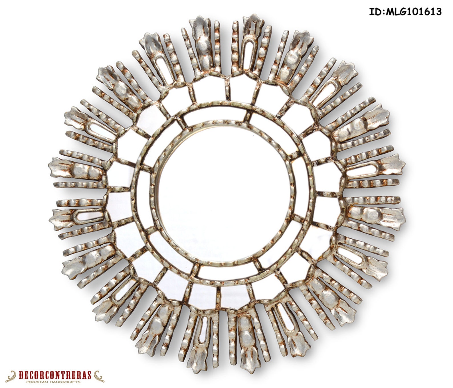 Silver Decorative Mirrors 17.7 Mirror Cuzco Style - Etsy