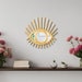 Peruvian Eye Mirror for Wall Art Decor | Mystical Gold Eye Wall Mirror ...