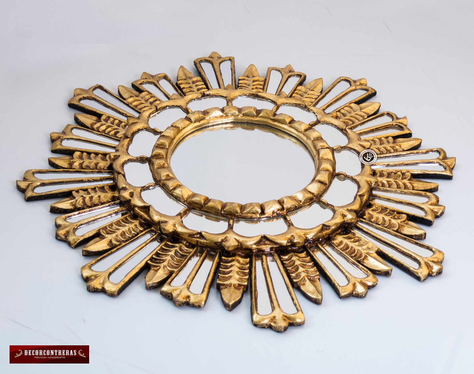 Decorative Round Wall Mirror 23.6 Wall Decor Bathroom | Etsy