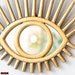 Peruvian Eye Mirror for Wall Art Decor | Mystical Gold Eye Wall Mirror ...