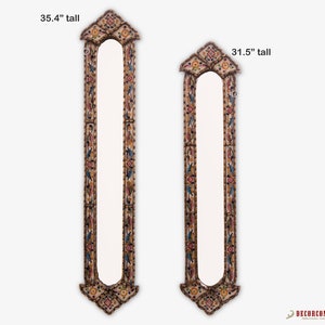 Narrow Rectangular Wall Mirror 35.4 Tall Decorative - Etsy Australia