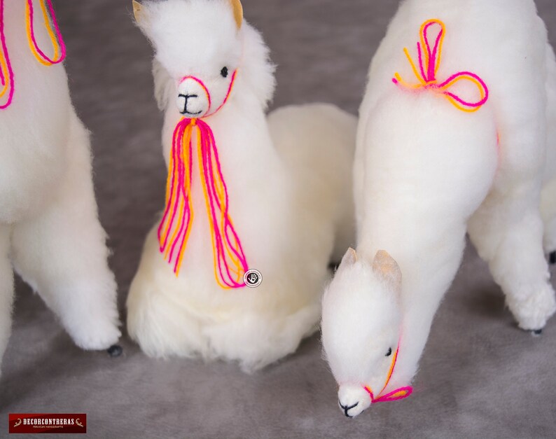 Collection Llama Stuffed Animal Set 3 Alpaca Stuffed Animal - Etsy
