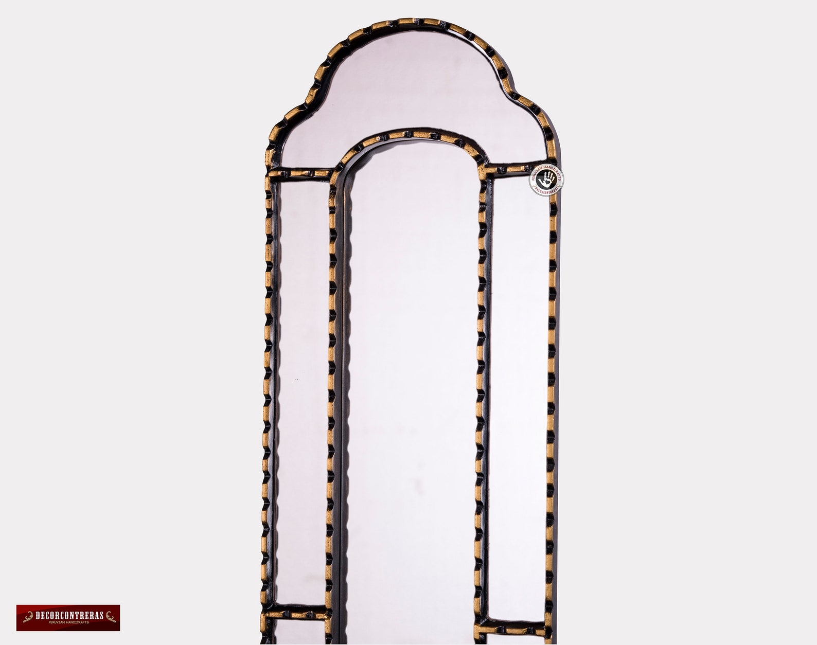 Narrow rectangular wall mirror 35.8 Decorative Long | Etsy