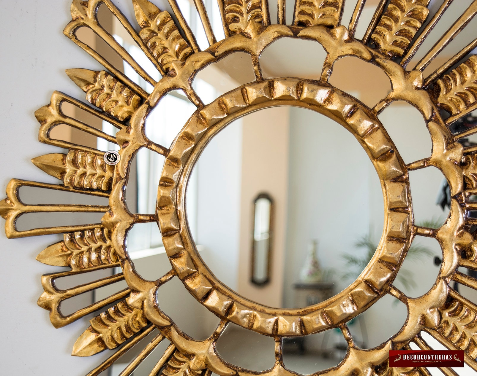 Decorative Round Wall Mirror 23.6 Wall Decor Bathroom | Etsy