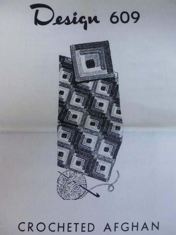 Vintage Mail Order Laura Wheeler Design 609 CROCHETED Lincoln | Etsy