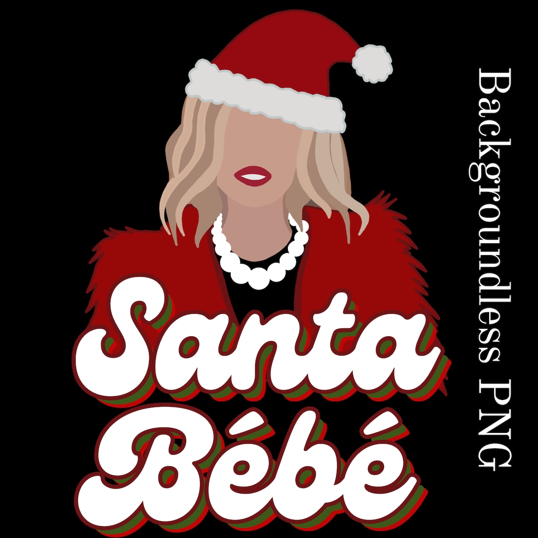 Santa Bébé PNG, Backgroundless Moira PNG, Christmas Sitcom Cut File, Funny PNG for Crewnecks - Etsy