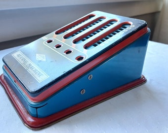 1950's Red & Blue Wolverine Adding Machine Retro Tin Toys Vintage - Etsy