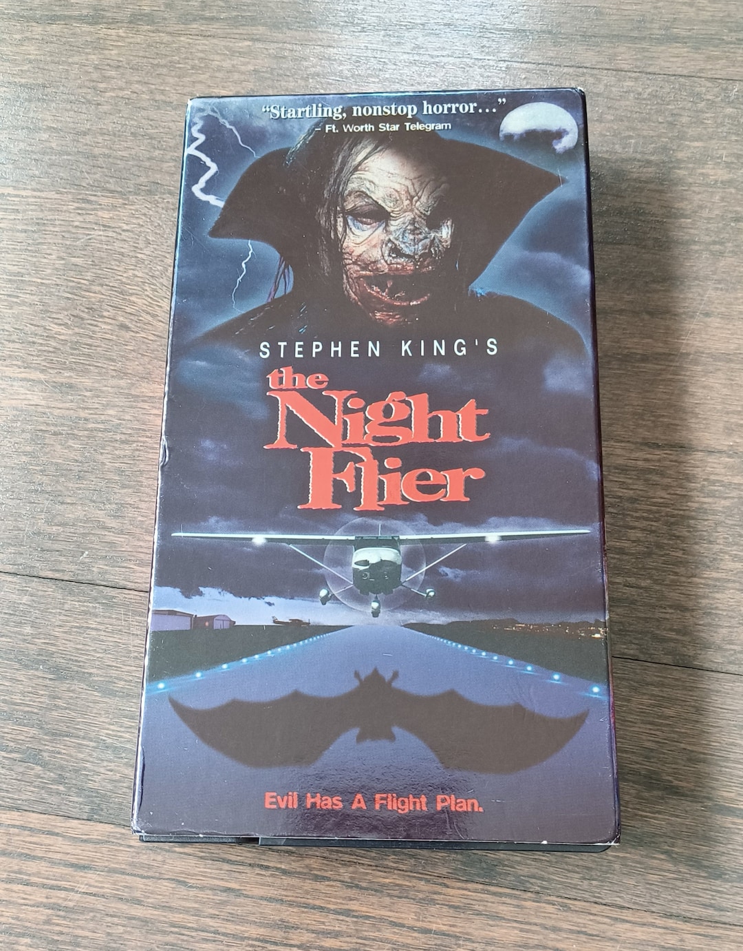 Stephen King's Night Flier on VHS - Etsy