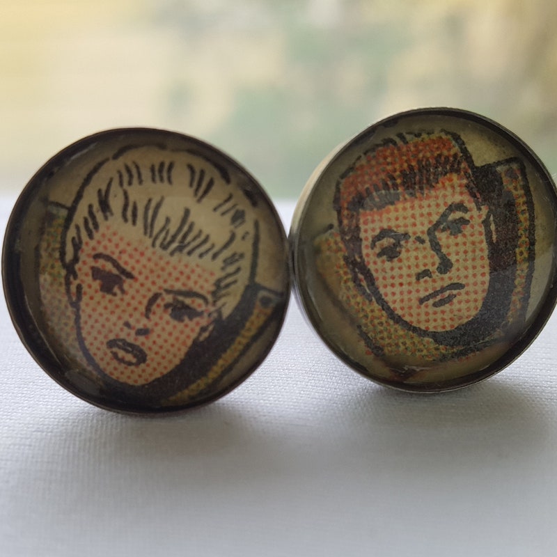 Comic Cufflinks - Etsy