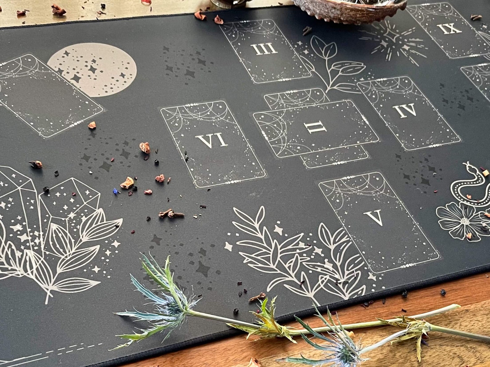 Large Celtic Cross Tarot Card Mat Tarot Mat Tarot Reading - Etsy