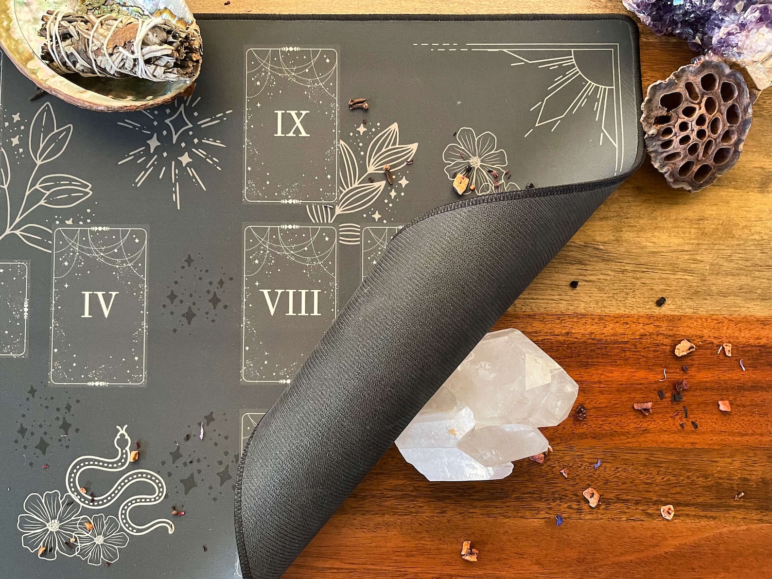 Large Celtic Cross Tarot Card Mat Tarot Mat Tarot Reading - Etsy